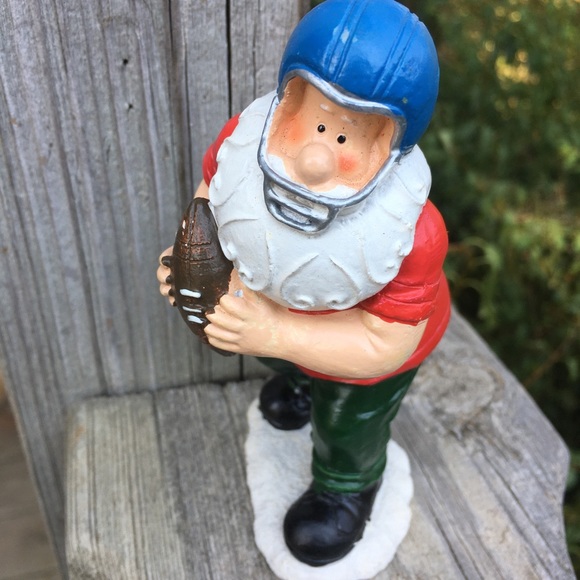 Holiday | Vtg Football Santa Resin Personalizeable | Poshmark